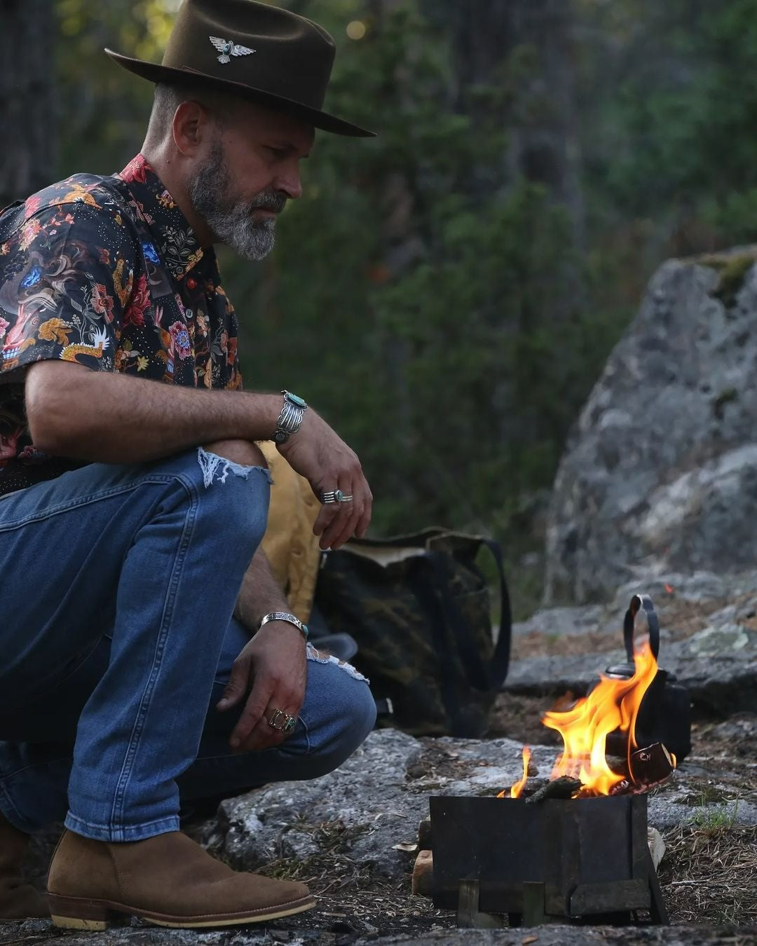 Porous Woven Texture Short Sleeve Shirt – OROMEN